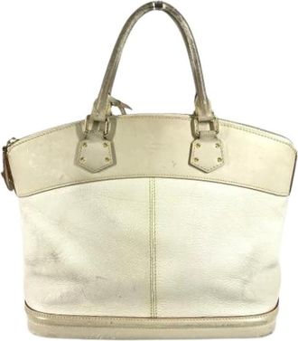 Louis Vuitton Pre-owned Vintage Sac &agrave; main en cuir Suhali - Femme - Pre-owned - Blanc - Taille: ONE Size