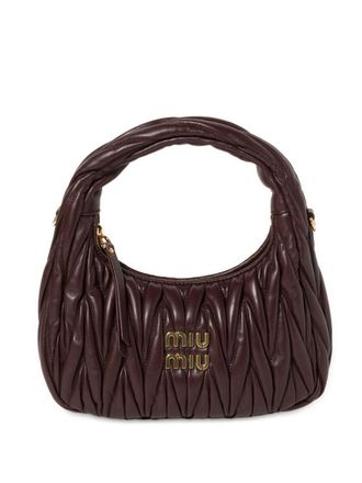Miu Miu sac cabas Wander - Marron