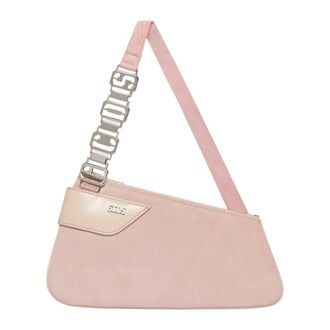 GCDS Comma Notte Bold Umh&auml;ngetasche Klein - - Bags - Damen - Rosa - ONE SIZE