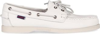 Sebago Homme, Chaussures, Blanc, Taille: 41 EU Docksides Portland Boat Chaussures