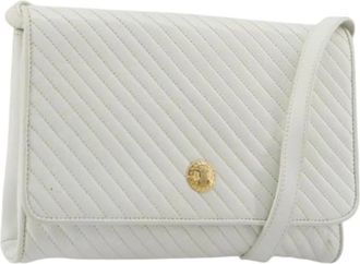 Celine Sac bandouli&egrave;re vintage Pre-owned - Femme - Pre-owned - Blanc - Taille: ONE Size