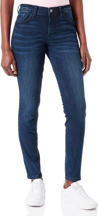 Tom Tailor Damen Alexa Skinny Jeans 1031022, 10282 - Dark Stone Wash Denim, 31W / 32L