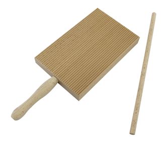 Calder 5051 Werkzeug für Garganelli, Holz, Braun