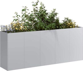 vidaXL Jardini&egrave;re 200x40x80 cm acier galvanis&eacute; - Vidaxl