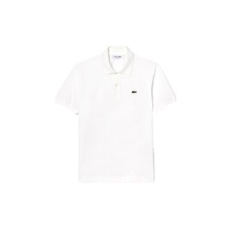Lacoste Wei&szlig;es Klassisches Polo-Shirt - - Tops - Herren - Wei&szlig; - M