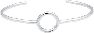 Elli PREMIUM Armband Damen Armreif Kreis Geo Minimal in 925 Sterling Silber