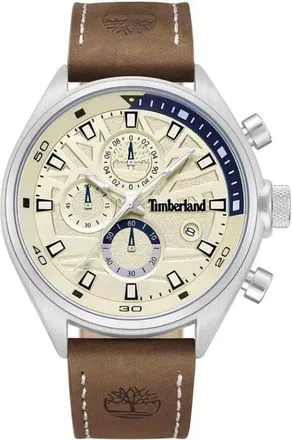 Timberland Homme, Accessoires, Brun, Taille: ONE Size Dress Sport Chronograph Watch