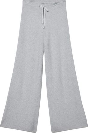 Oltre Femme, Pantalons, Gris, Taille: 42/44 FR Pantalon Palazzo en Maille