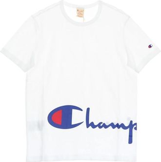 Champion Crewneck T-Shirt - - Tops - Herren - Wei&szlig; - XL
