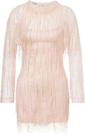Alberta Ferretti Kurzes Kleid - Rosa