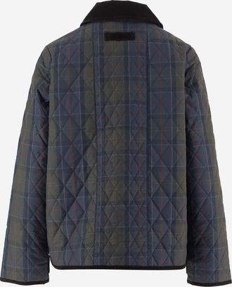 Barbour Quilted Check Nylon Jacket - Multicolor