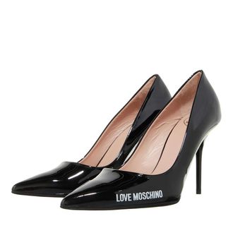 Love Moschino Pumps & High Heels - Rubber Logo Scarpa Donna - Gr. 36 (EU) - in Schwarz - f&uuml;r Damen