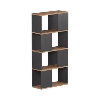 Vicco S&eacute;paration de pi&egrave;ce Eneos, Anthracite/ch&ecirc;ne dor&eacute;, 60x124.5cm