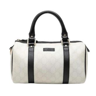 Gucci Sac Boston Pre-owned - Femme - Pre-owned - Blanc - Taille: ONE Size