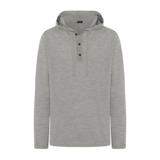 Kiton Kaschmir Kapuzenpullover - - Knitwear - Herren - Grau - M