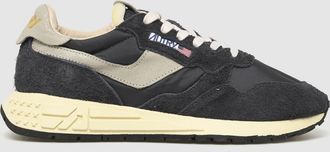 Autry Baskets Reelwind Daim Nylon Noir