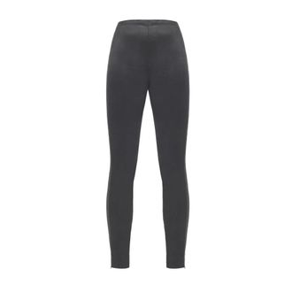 Pinko Samt Polo Hose - - Trousers - Damen - Grau - S