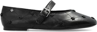 Tory Burch Ballerines Lapin - Femme - Chaussures - Noir - Taille: 36 EU