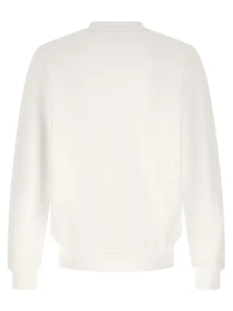Lacoste Embroidered Logo Sweatshirt - White