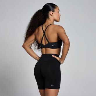 MyProtein MP Damen Tempo Twist Back Sport-BH - Schwarz - XXL