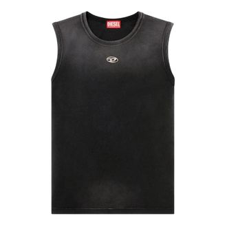 Diesel Schwarzes Tank Top f&uuml;r M&auml;nner - - Tops - Herren - Schwarzk - L