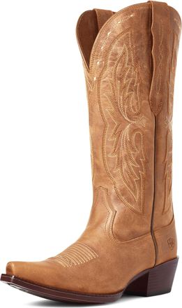 Ariat Womens Heritage X Toe StretchFit Western Boots in Distressed Brown Leather, B Medium Width, Size 42.5, by Ariat