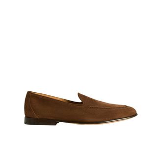 Kiton Homme, Chaussures, Brun, Taille: 42 EU Suede Mocassins