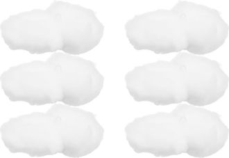 Pretyzoom 6 St&uuml;ck 3D Wolke h&auml;ngend Wolke Ornament 3D Baumwolle Wolke Zubeh&ouml;r Decke Wolke Dekoration k&uuml;nstliche Wolke