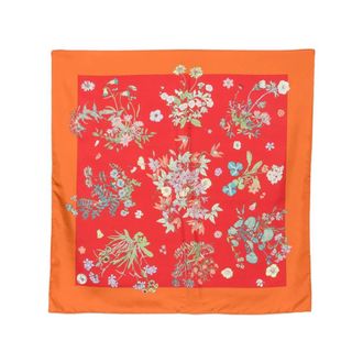 Mantero 1902 Seidentuch mit Blumenmuster - - Accessories - Damen - Mehrfarbig - ONE SIZE