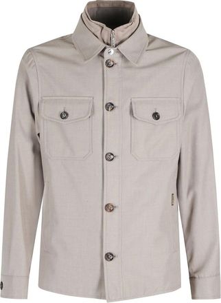 Moorer Homme, Vestes, Brun, Taille: 2XL Dulac Jacket