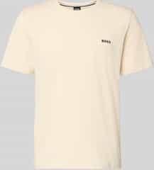 HUGO BOSS Regular Fit T-Shirt aus Baumwoll-Mix