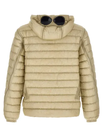 C.P. Company Goggle Down Jacket - Beige