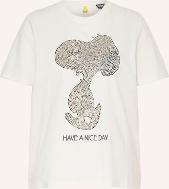 Princess Goes Hollywood Princess Goes Hollywood T-Shirt Mit Schmucksteinen weiss