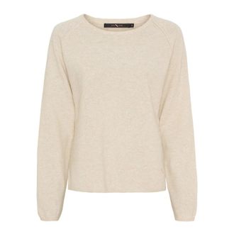 BTF-CPH Btfcph - Pull en Cachemire et M&eacute;rinos - Femme - Pulls - Beige - Taille: 38 FR