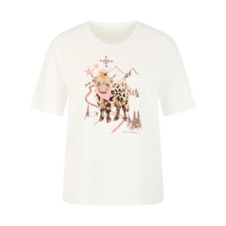 Marc Cain Kurzarm-T-Shirt - - Tops - Damen - Wei&szlig; - 3XL
