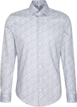 Seidensticker Herren Business Hemd - Slim Fit - Soft - Kent-Kragen - Langarm - 100% Baumwolle