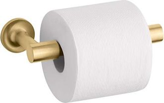Kohler K-14377-2MB Purist Toilet Paper Holder, Vibrant Brushed Moderne Brass