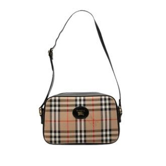 Burberry Sac bandouli&egrave;re en toile Pre-owned - Femme - Pre-owned - Beige - Taille: ONE Size