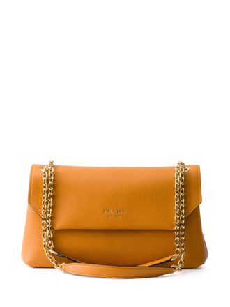 Prada sac porté épaule Doux médium - Orange