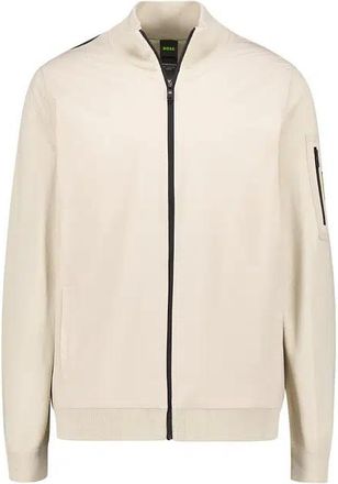 HUGO BOSS Herren Pullover beige unifarben