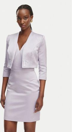 Elisabetta Franchi Coctailkleid TB-001-61E2-V550 Violett Regular Fit