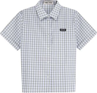 Miu Miu Damen, Blusen & Hemden, Mehrfarbig, MGr&ouml;&szlig;e