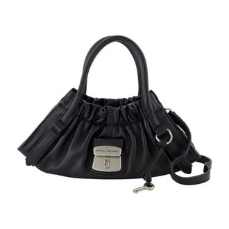 Marc Jacobs Hobo Bags - The Small Satchel Shoulder Bag - Leather - Black - Gr. unisize - in Schwarz - f&uuml;r Damen
