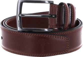 Joop Leder G&uuml;rtel Double Quilted Coll. Belt 3,5 CM W110 Cognac braun