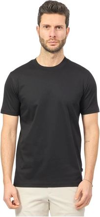 HUGO BOSS Homme, Tops, Noir, Taille: 2XL T-shirt &agrave; Col Rond