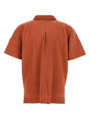 Homme Pliss&eacute; Issey Miyake Colors Shirt - Orange