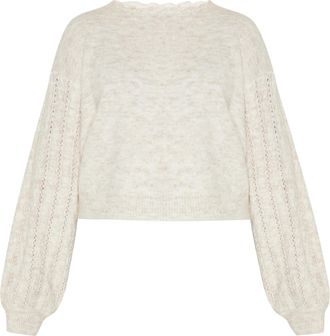 Usha Pullover Frauen Beige-Melange