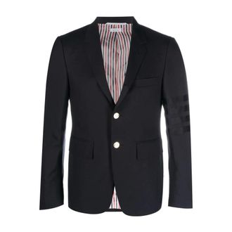 Thom Browne Homme, Vestes, Bleu, Taille: 2XL Blazers