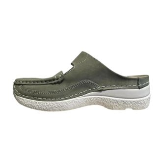 Wolky Femme, Chaussures, Vert, Taille: 41 EU Mules