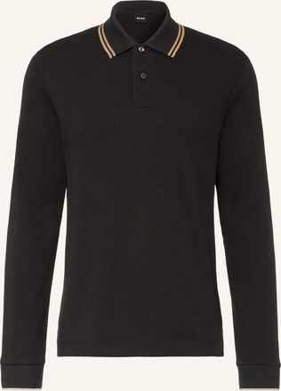 HUGO BOSS Piqu&eacute;-Poloshirt Pittman schwarz